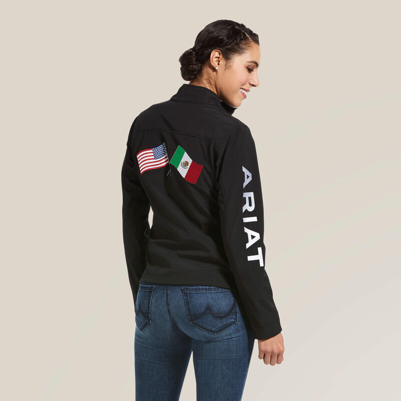 Ariat Womens Classic Team USA/MEX Softshell Jacket – Parrandero Elegante